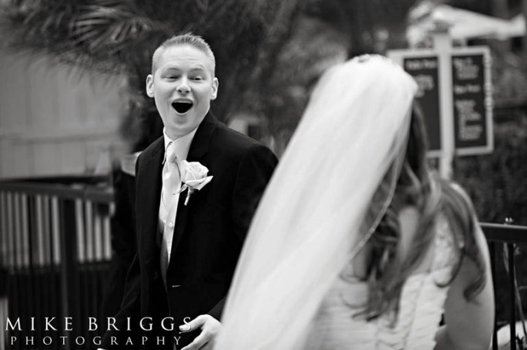 First Look Wedding Photos | Mike Briggs Photography | Orlando FL