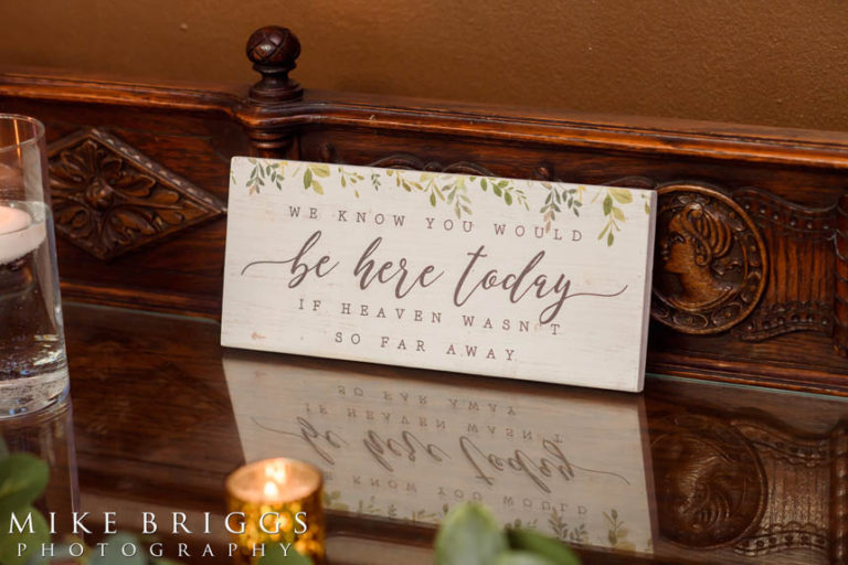Memory Table Ideas Wedding